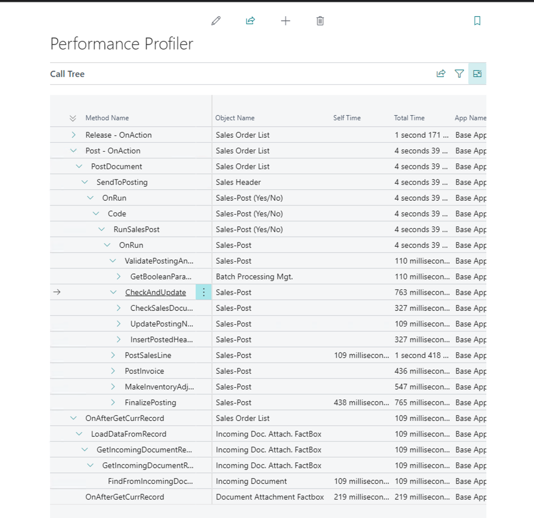 Business Central 2022 Wave 1 – In-Client Performance Profiler ...