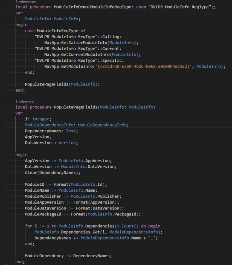 Business Central AL ModuleInfo – DvlprLife.com