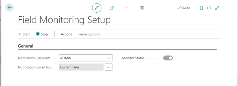 Dynamics 365 Business Central: Monitor Field Changes – DvlprLife.com