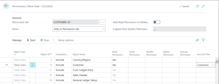 Dynamics 365 Business Central: SecurityFilter Option Type and Security ...
