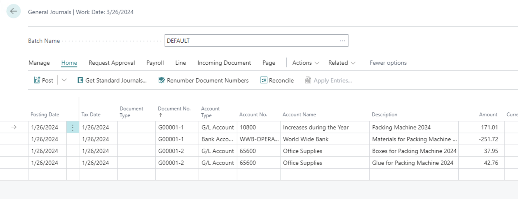 Dynamics 365 Business Central: Force Doc. Balance – DvlprLife.com
