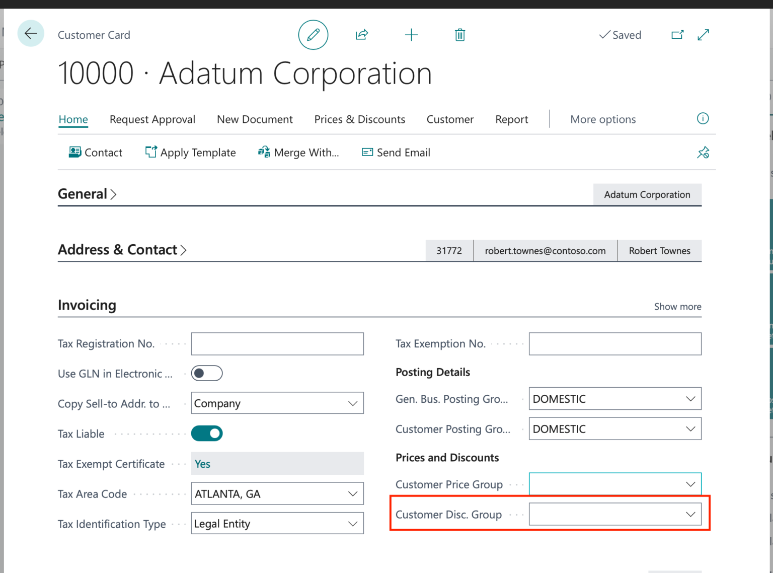 Dynamics 365 Business Central – Sales Line Discounts – DvlprLife.com