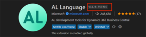 Dynamics 365 Business Central 2023 Wave 1 – AL Explorer and AL Home in ...