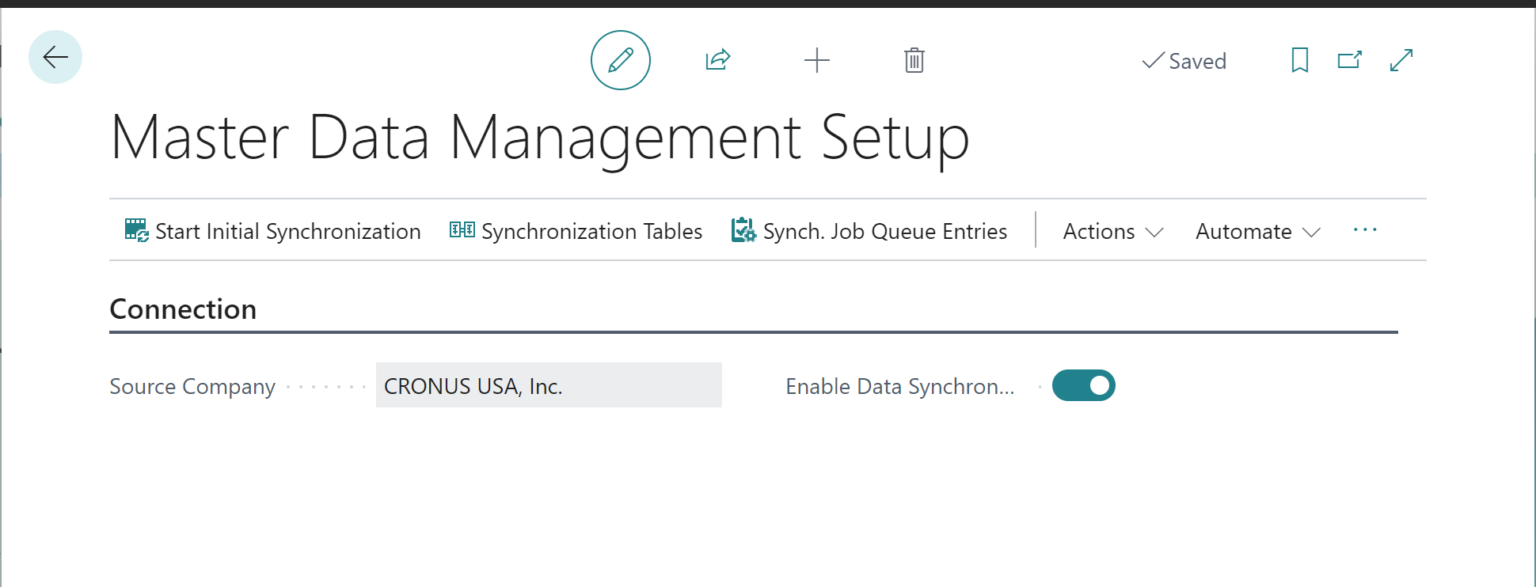 Dynamics 365 Business Central 2023 Wave 1 – Set up and sync master data ...