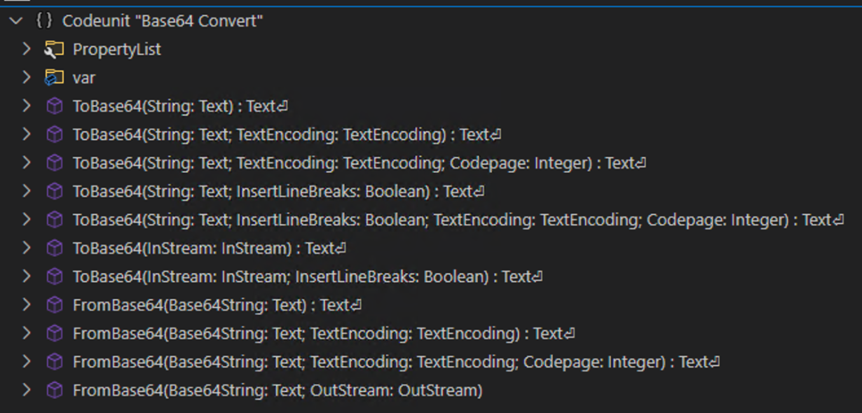 Microsoft Dynamics 365 Business Central Base64 Encoding And Decoding