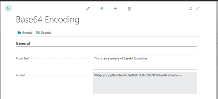 Microsoft Dynamics 365 Business Central – Base64 Encoding and Decoding – DvlprLife.com