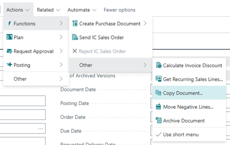 Real Things I’m Asked – Microsoft Dynamics 365 Business Central Copy ...